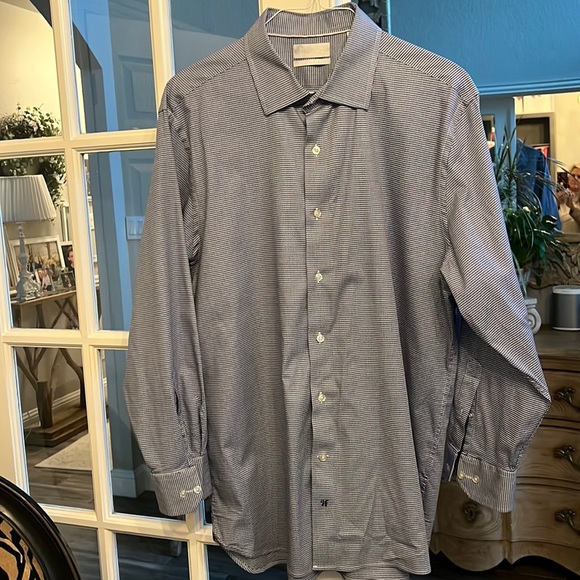 Hickey Freeman | Shirts | Mens Hickey Freeman Classic Fit 717 12 3435 ...